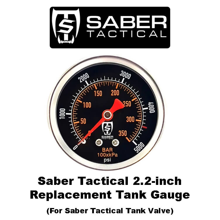 Saber Tactical Replacement Valve Gauge